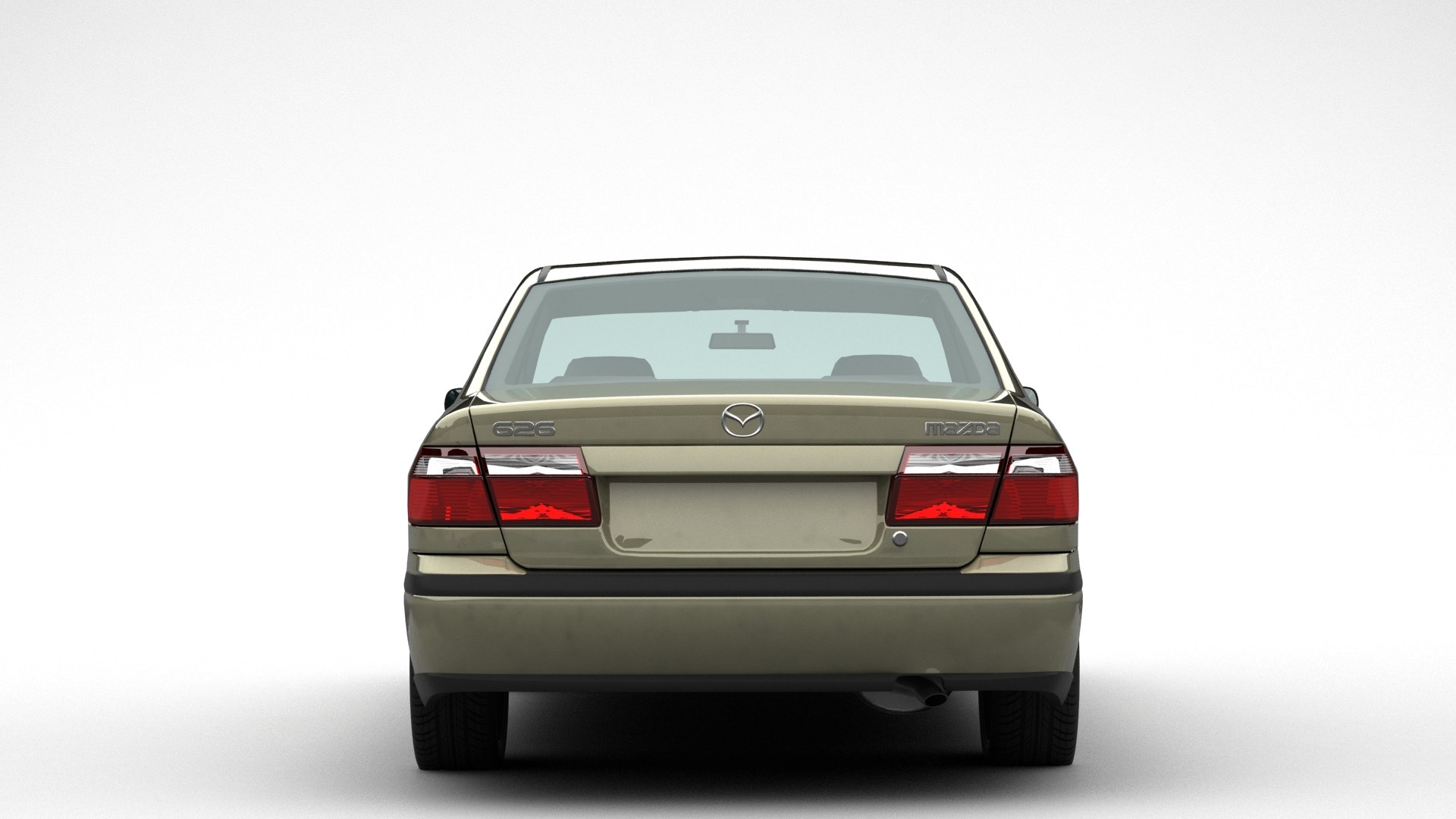 3D Model Mazda 626 Sedan - TurboSquid 2010533