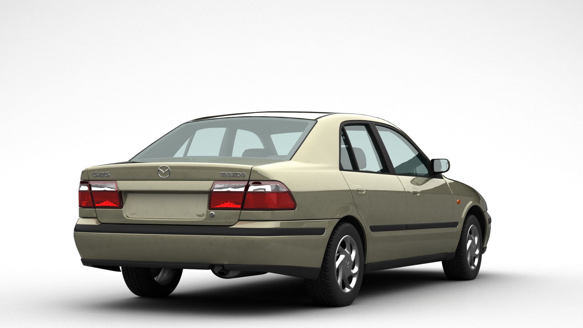 3D Model Mazda 626 Sedan - TurboSquid 2010533
