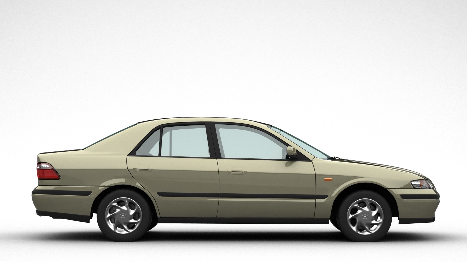 3D Model Mazda 626 Sedan - TurboSquid 2010533