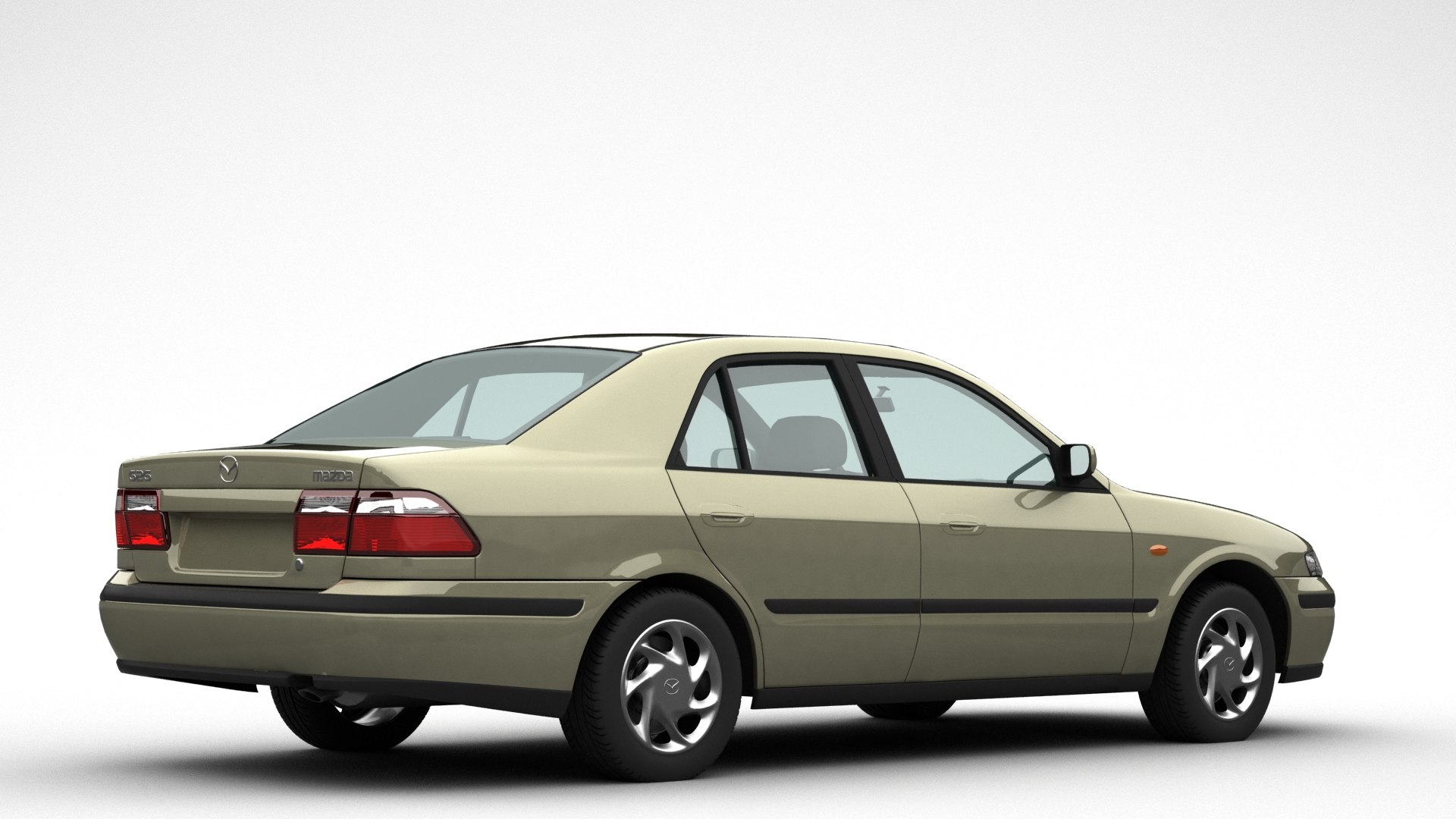 3D Model Mazda 626 Sedan - TurboSquid 2010533