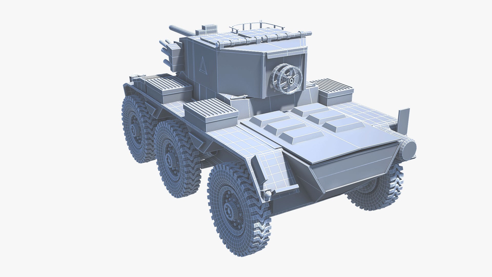 Alvis Saladin 3D - TurboSquid 2007747