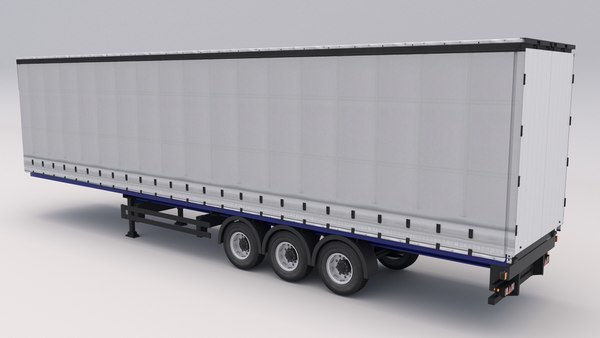 3D Semi Trailer model - TurboSquid 1719437