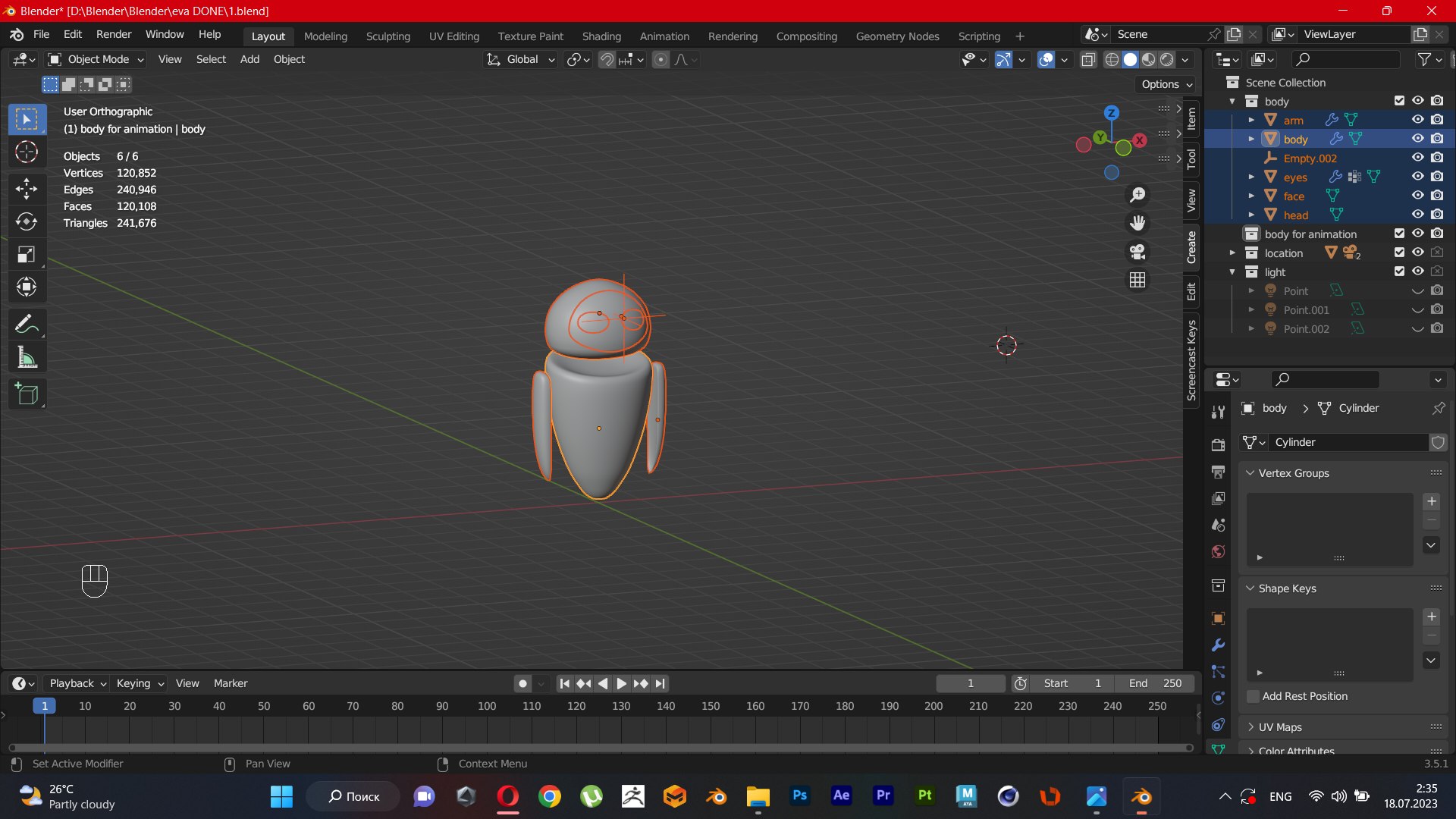 3D Model Eva Robot - TurboSquid 2097923
