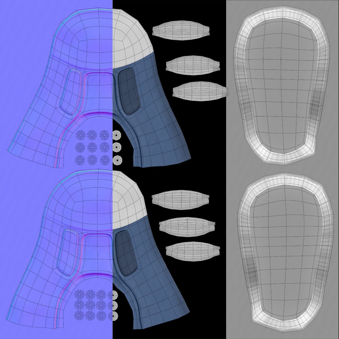 cartoon rig 3d model