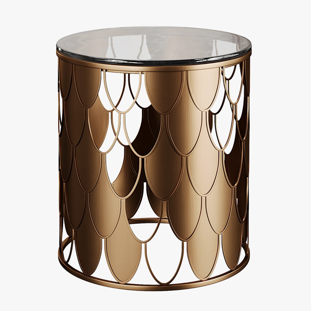 Eichholtz Side Table 3D - TurboSquid 2027478