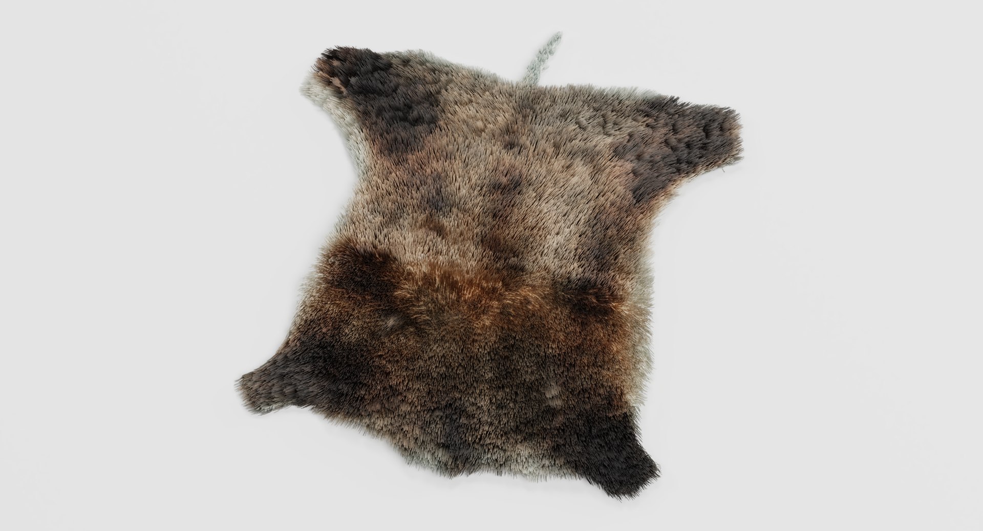 Boar Skin Fur 3D Model - TurboSquid 1365312