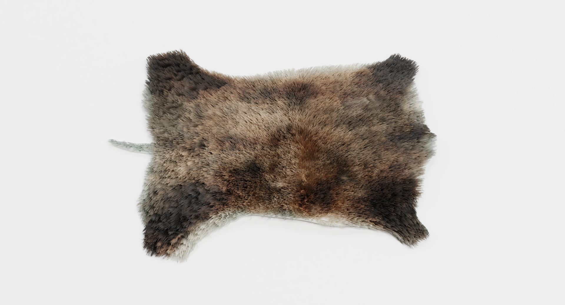 Boar Skin Fur 3D Model - TurboSquid 1365312