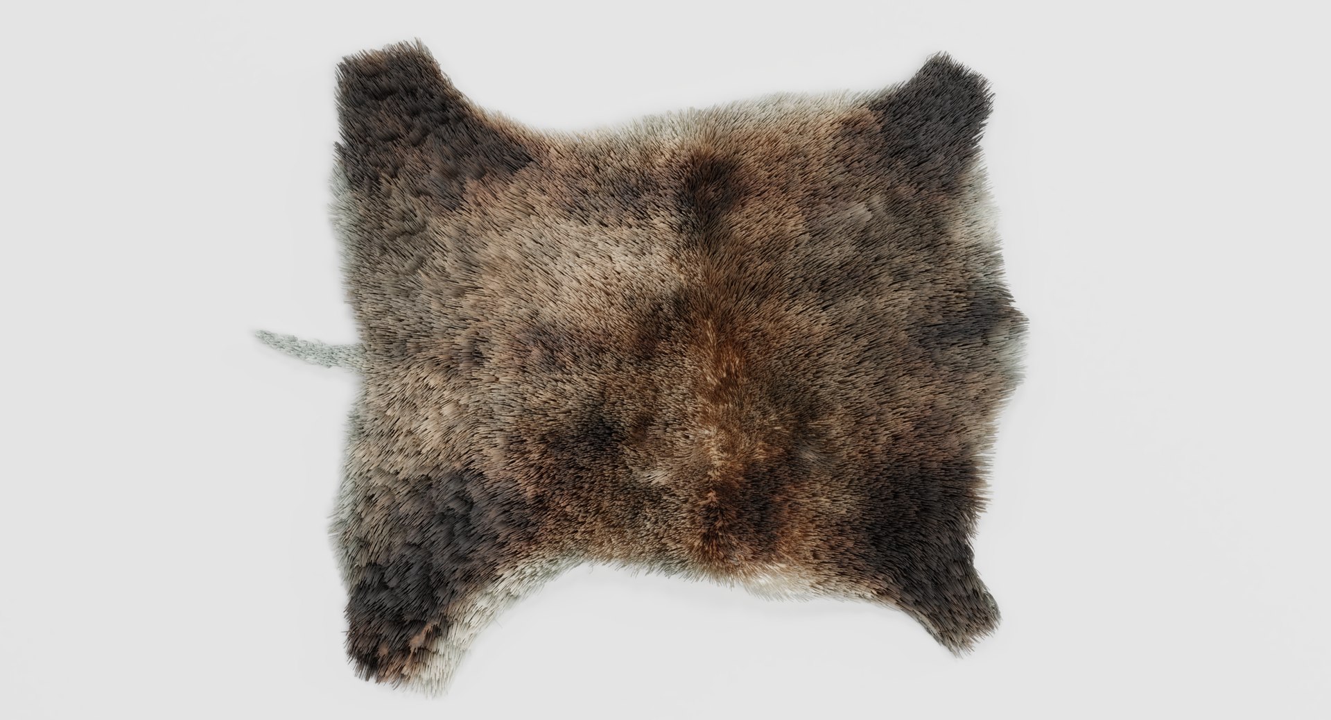 Boar Skin Fur 3D Model - TurboSquid 1365312