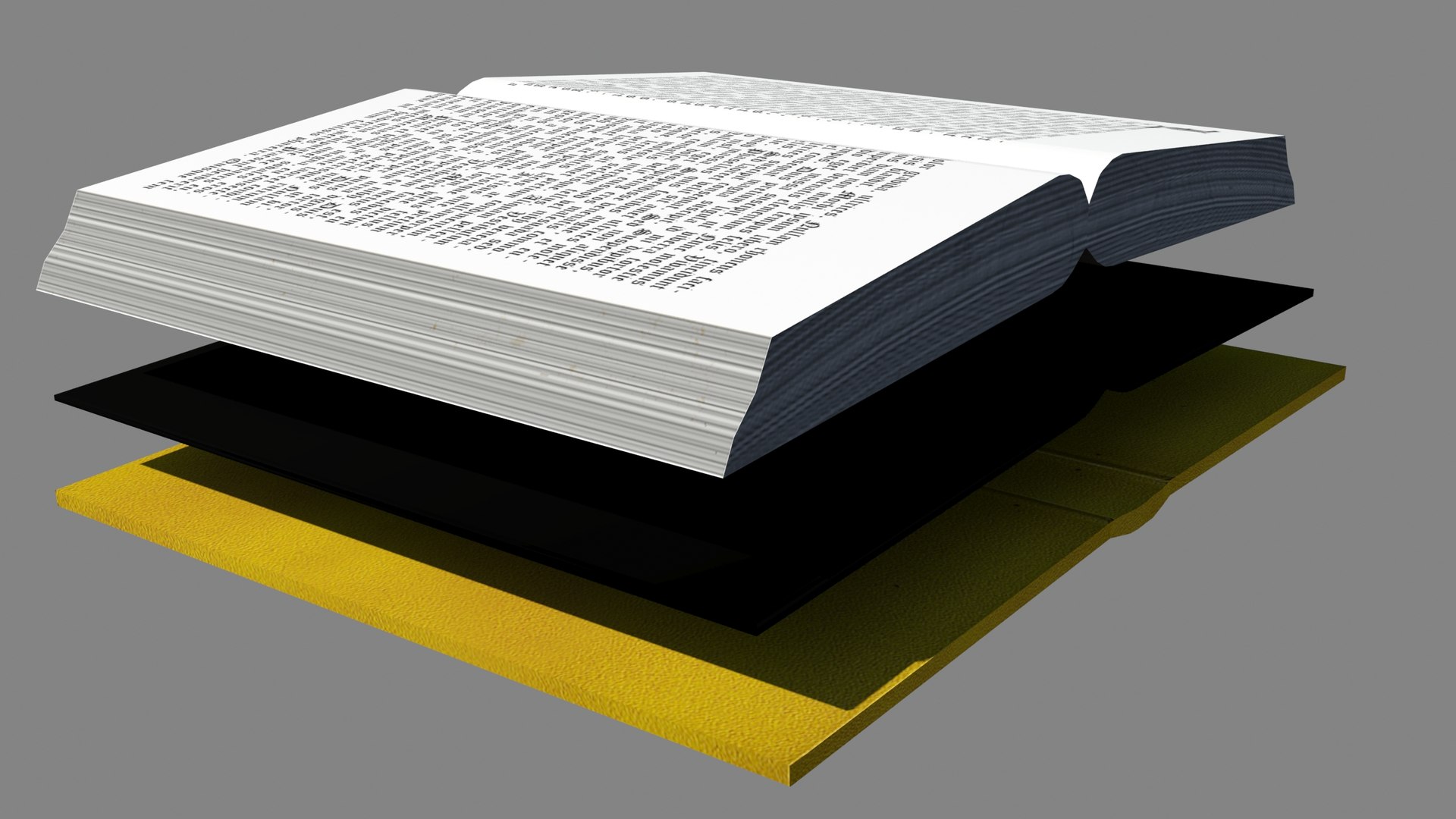Open Book 3d Max