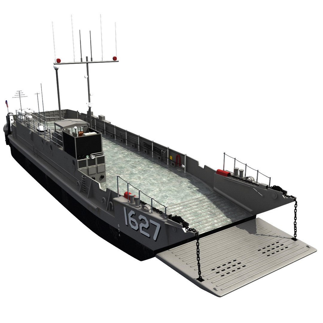 3ds max landing craft utility lcu