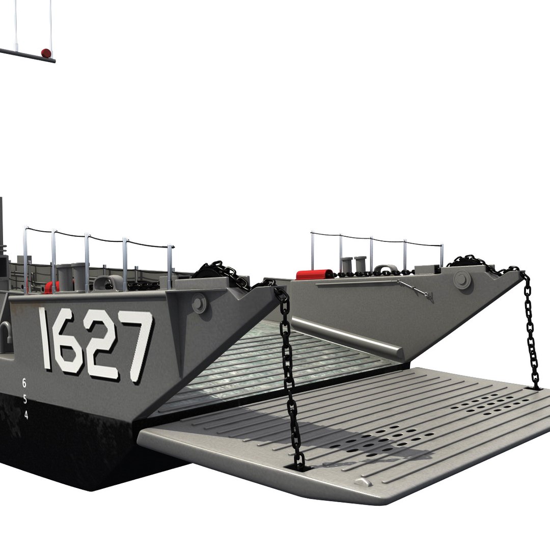 3ds max landing craft utility lcu