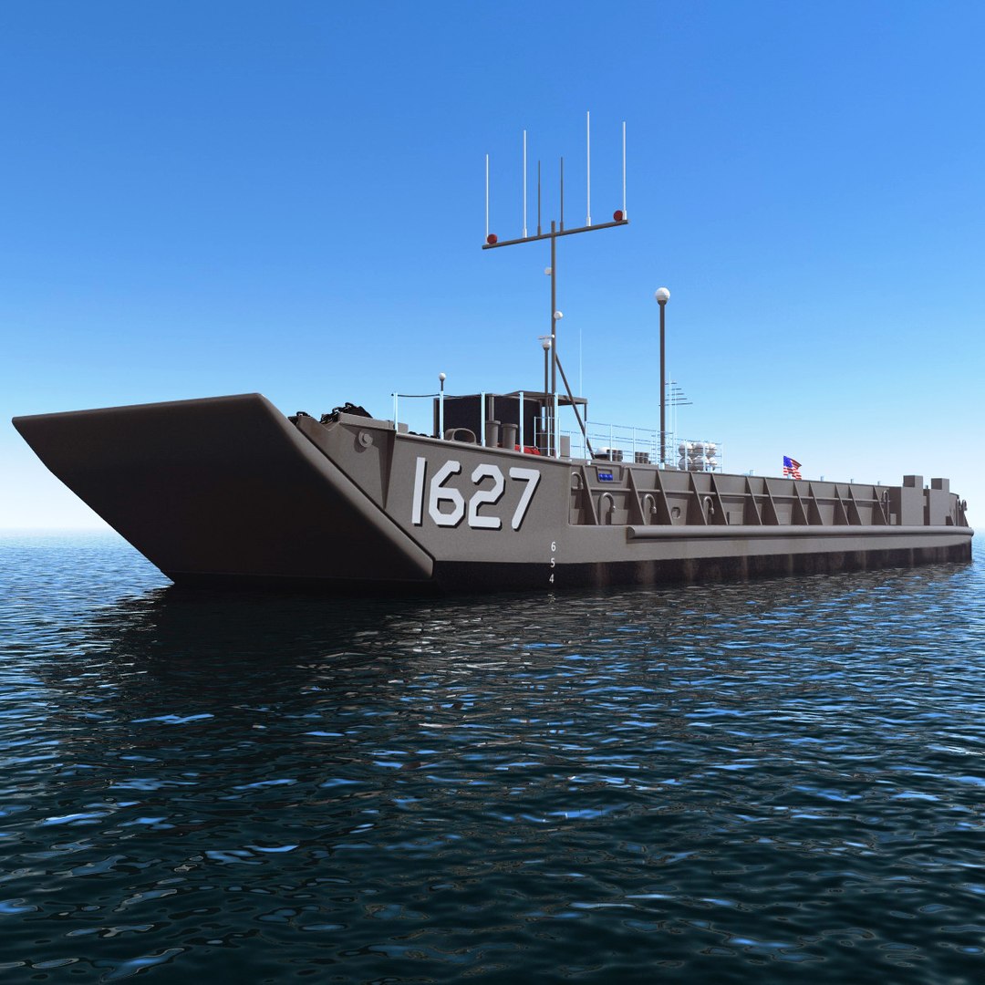 3ds max landing craft utility lcu
