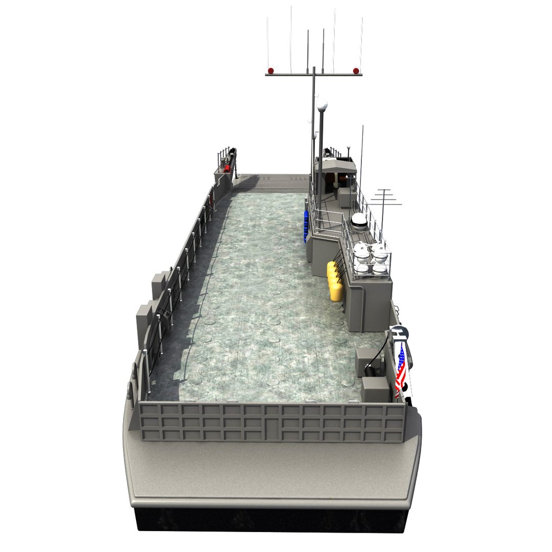 3ds max landing craft utility lcu