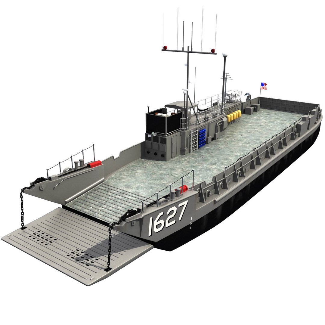 3ds max landing craft utility lcu