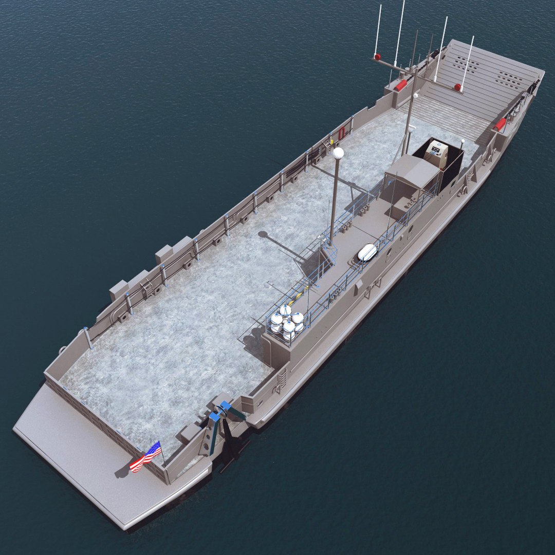 3ds max landing craft utility lcu