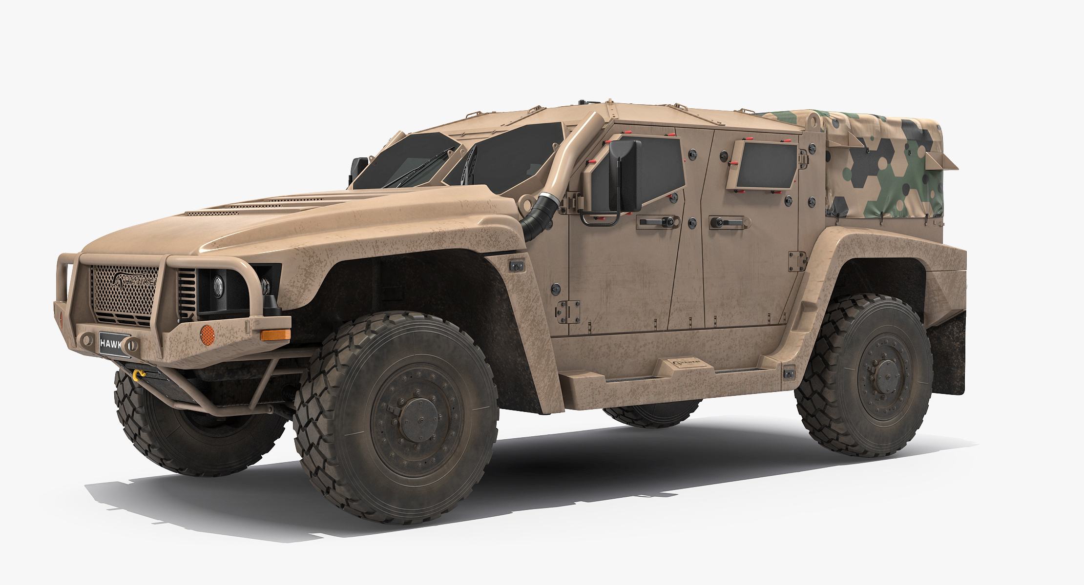 Hawkei 4x4 simple interior 3D model - TurboSquid 1359649
