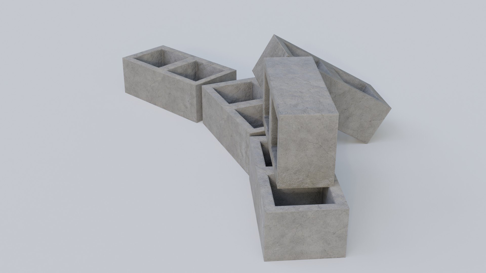 Concrate Block 3D Model - TurboSquid 2129779