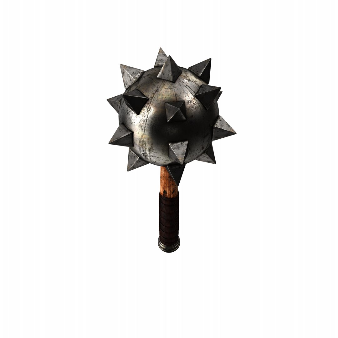 3D Cartoon Mace - TurboSquid 2331908