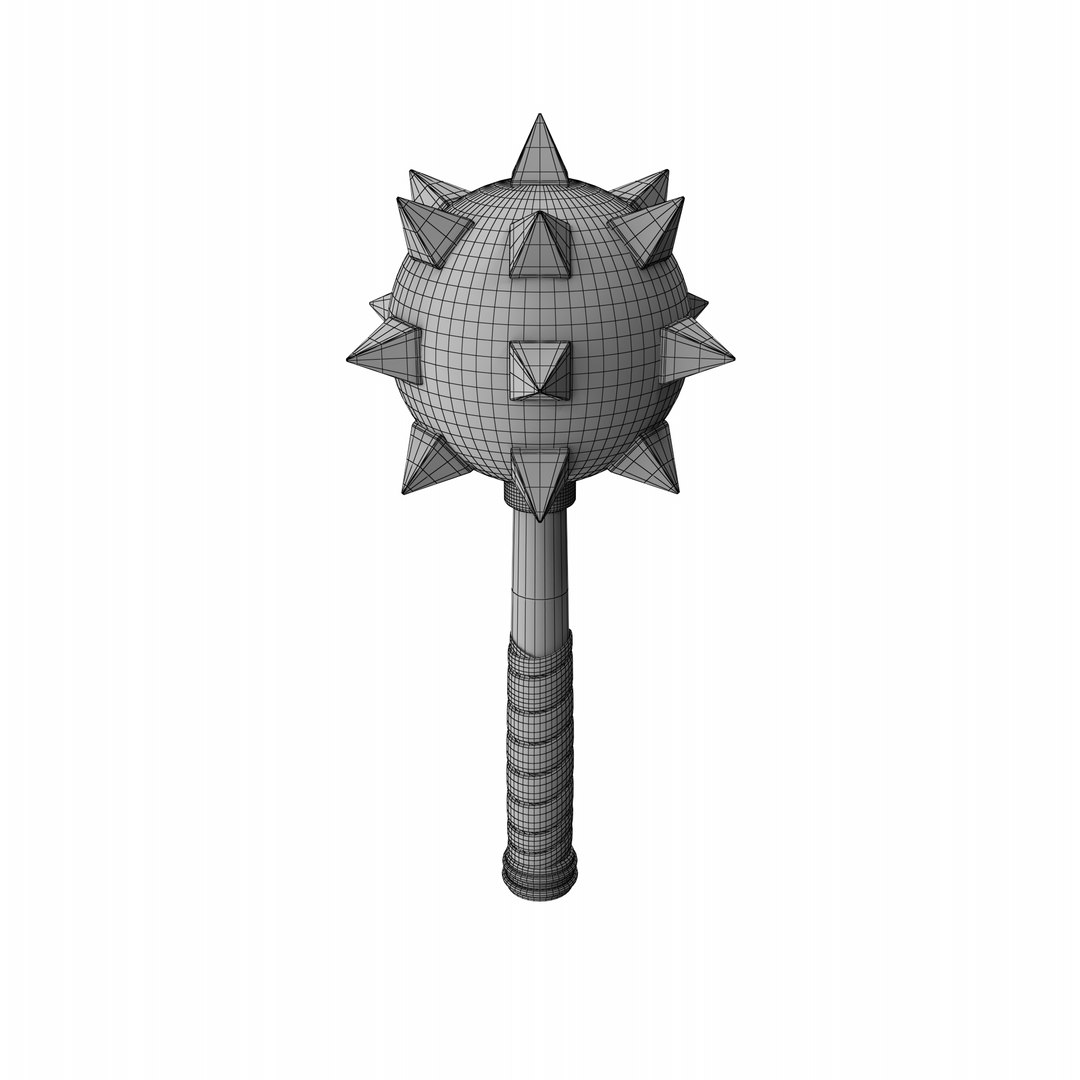 3D Cartoon Mace - TurboSquid 2331908