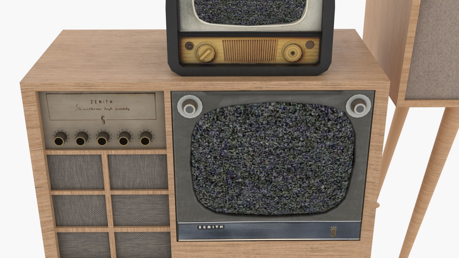 3D Old TVs Model - TurboSquid 1789301