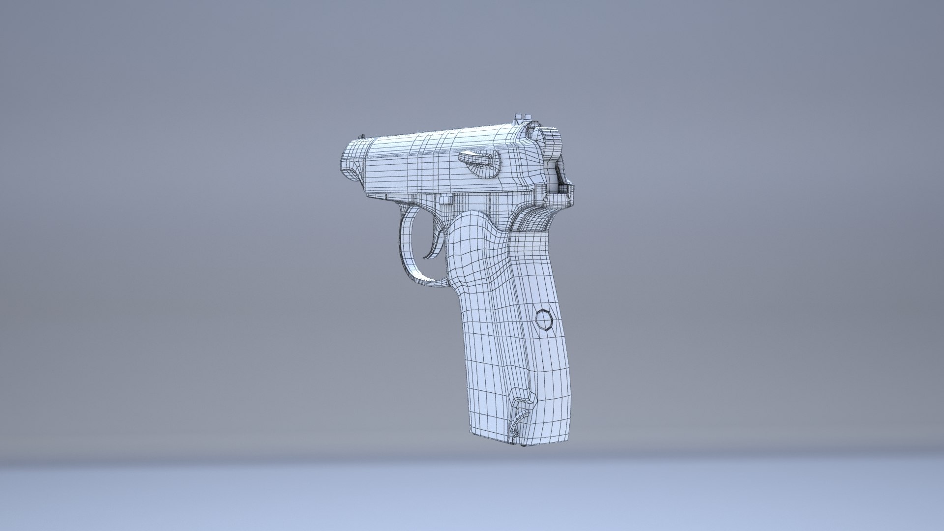 Makarov pistol 3D model - TurboSquid 1253754