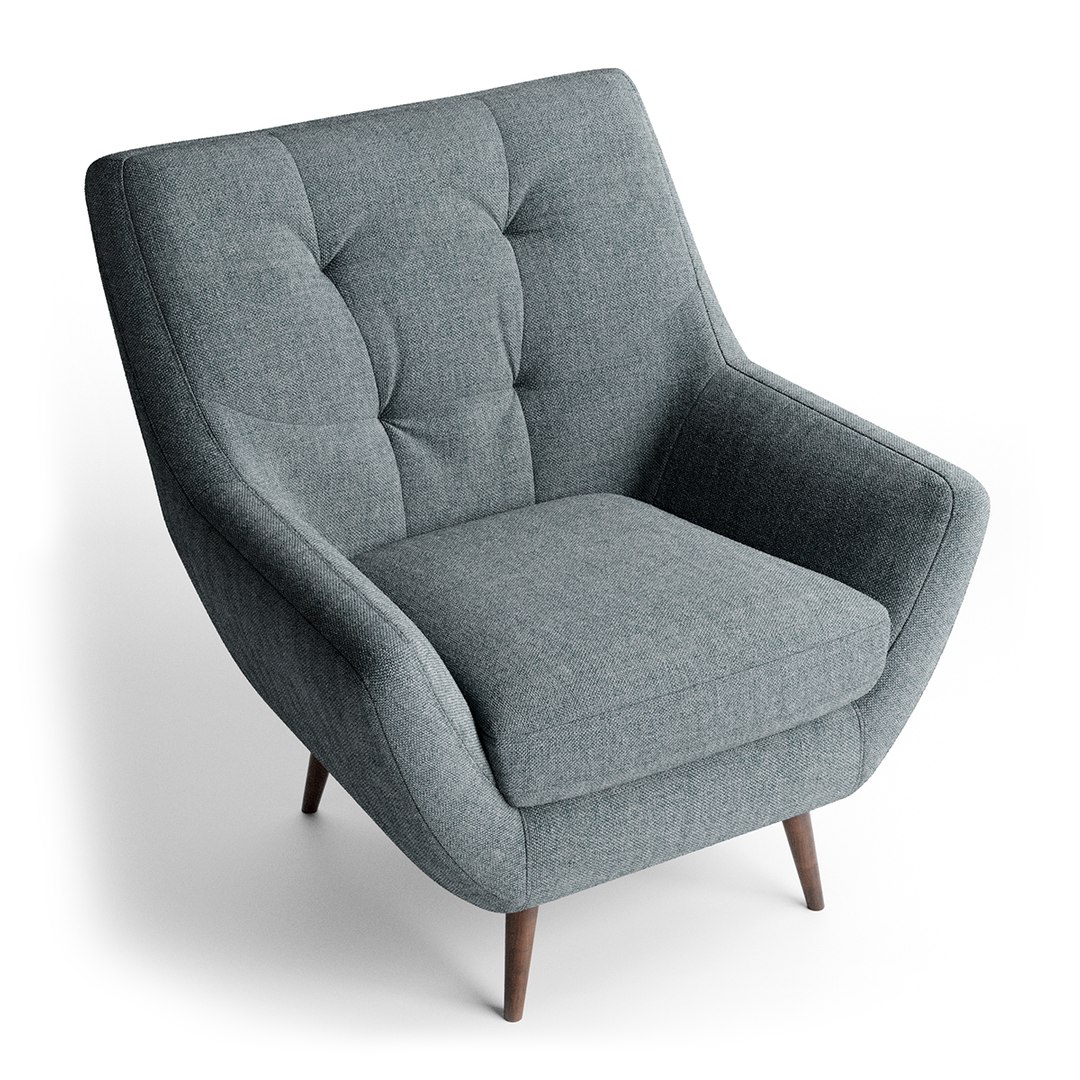 Scandi chair model - TurboSquid 1657137