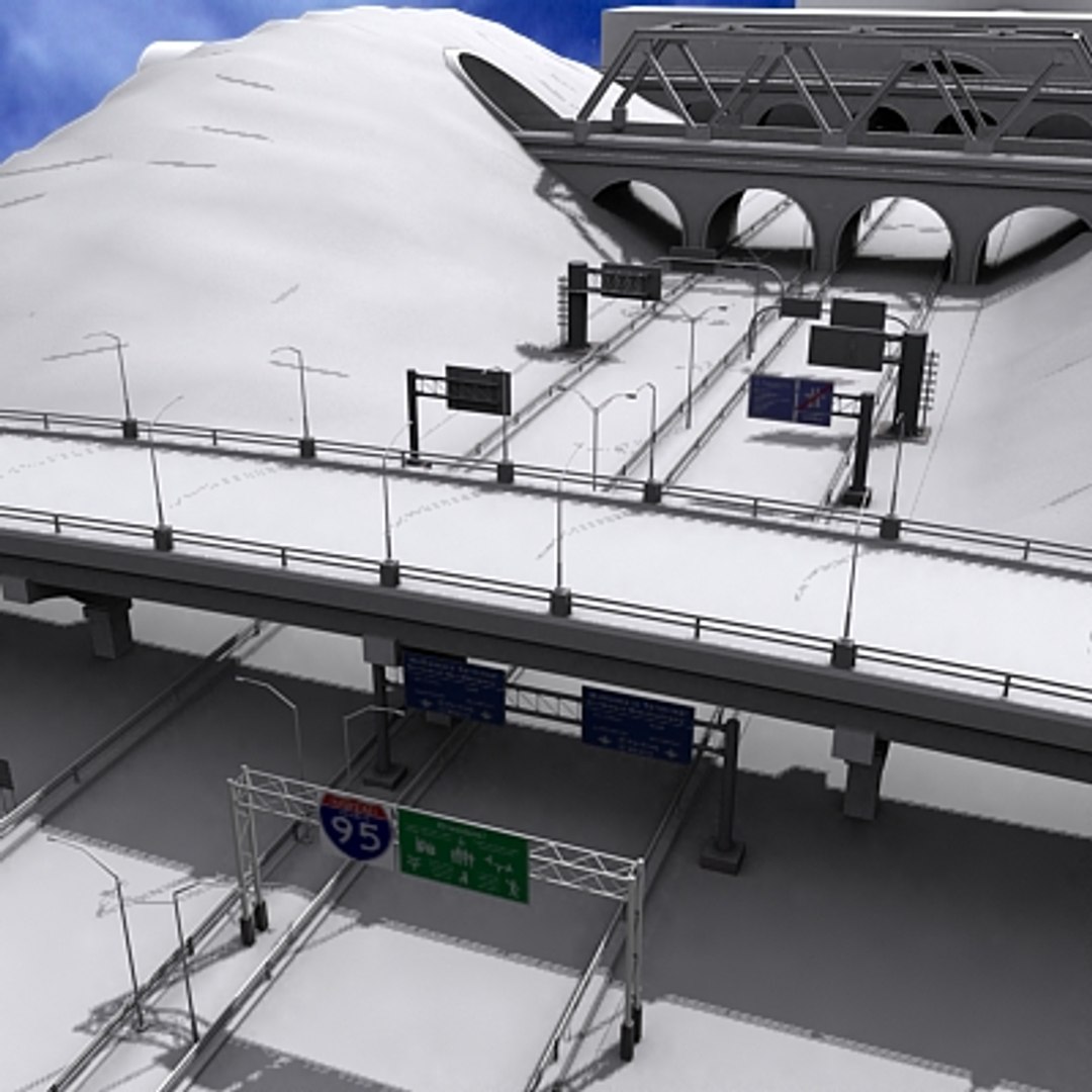 motorway builder 3d model
