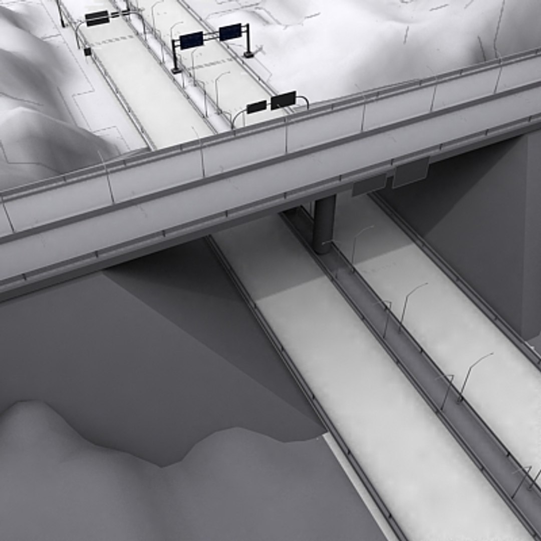 motorway builder 3d model