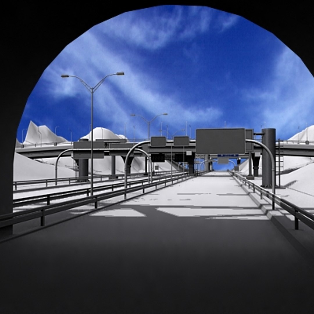motorway builder 3d model