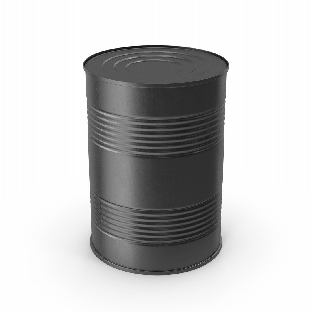 3D Model Metal Tin Can - TurboSquid 2215253