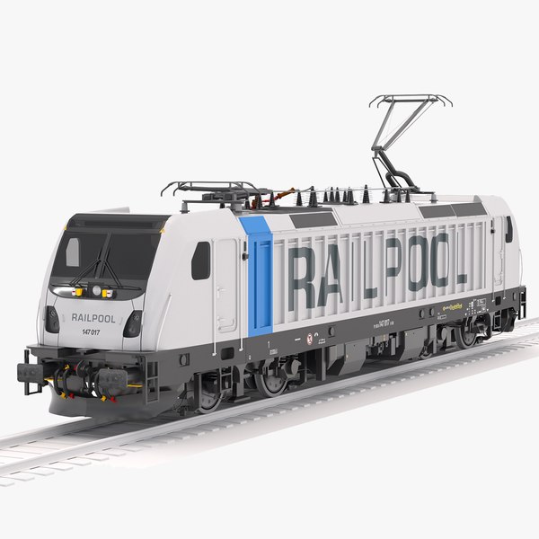 Bombardier TRAXX AC3 Railpool Locomotive 3D - TurboSquid 2039710