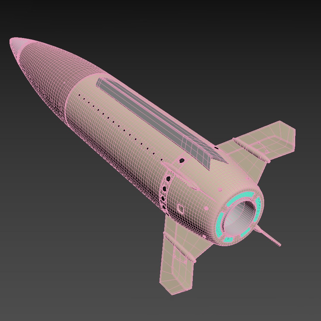 3D Lockheed Martin MGM-140 ATACMS Army Tactical Missile System Model ...