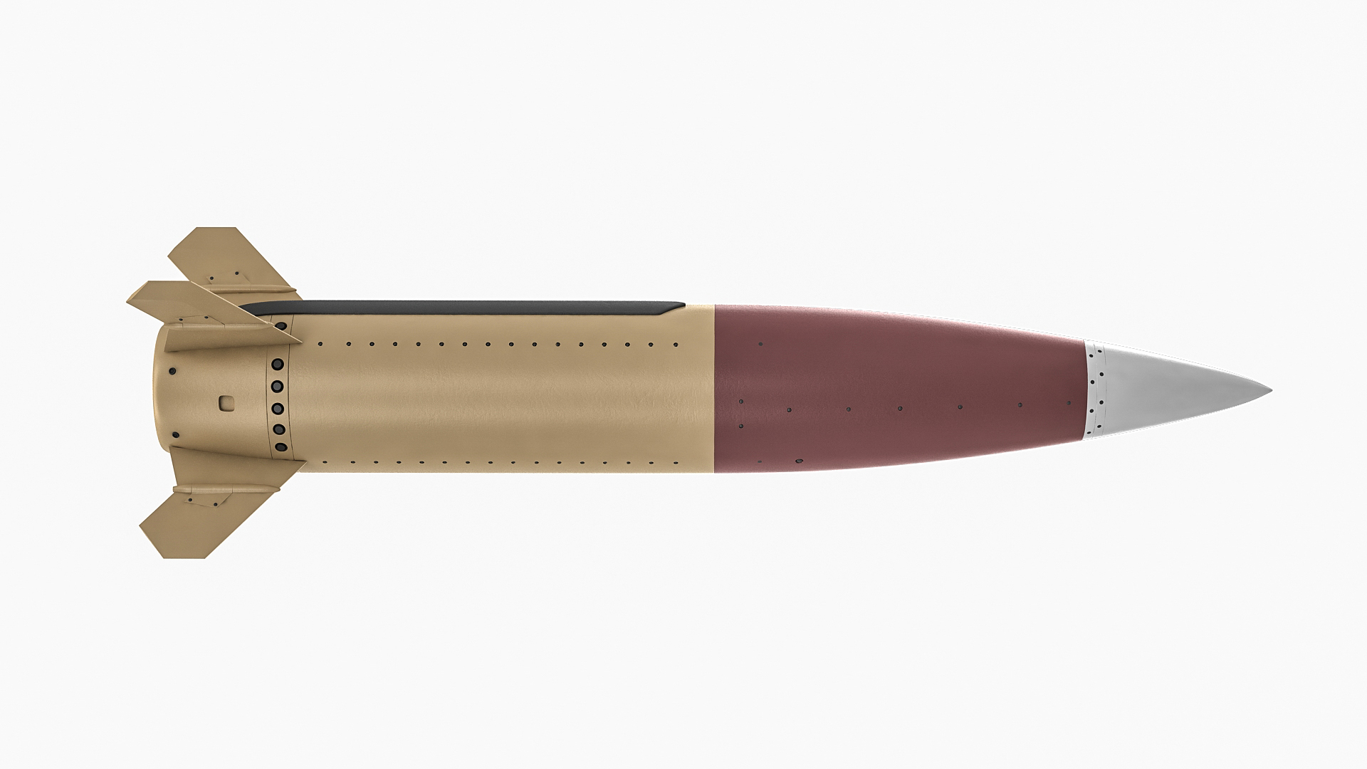 3D Lockheed Martin MGM-140 ATACMS Army Tactical Missile System Model ...