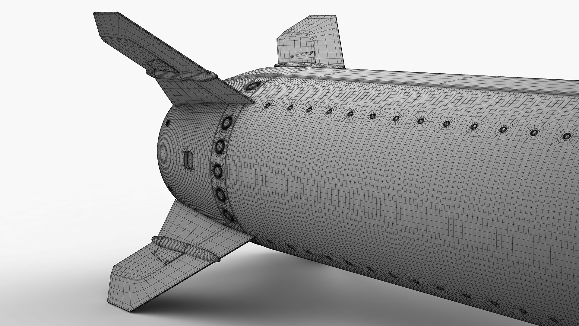 3D Lockheed Martin MGM-140 ATACMS Army Tactical Missile System Model ...