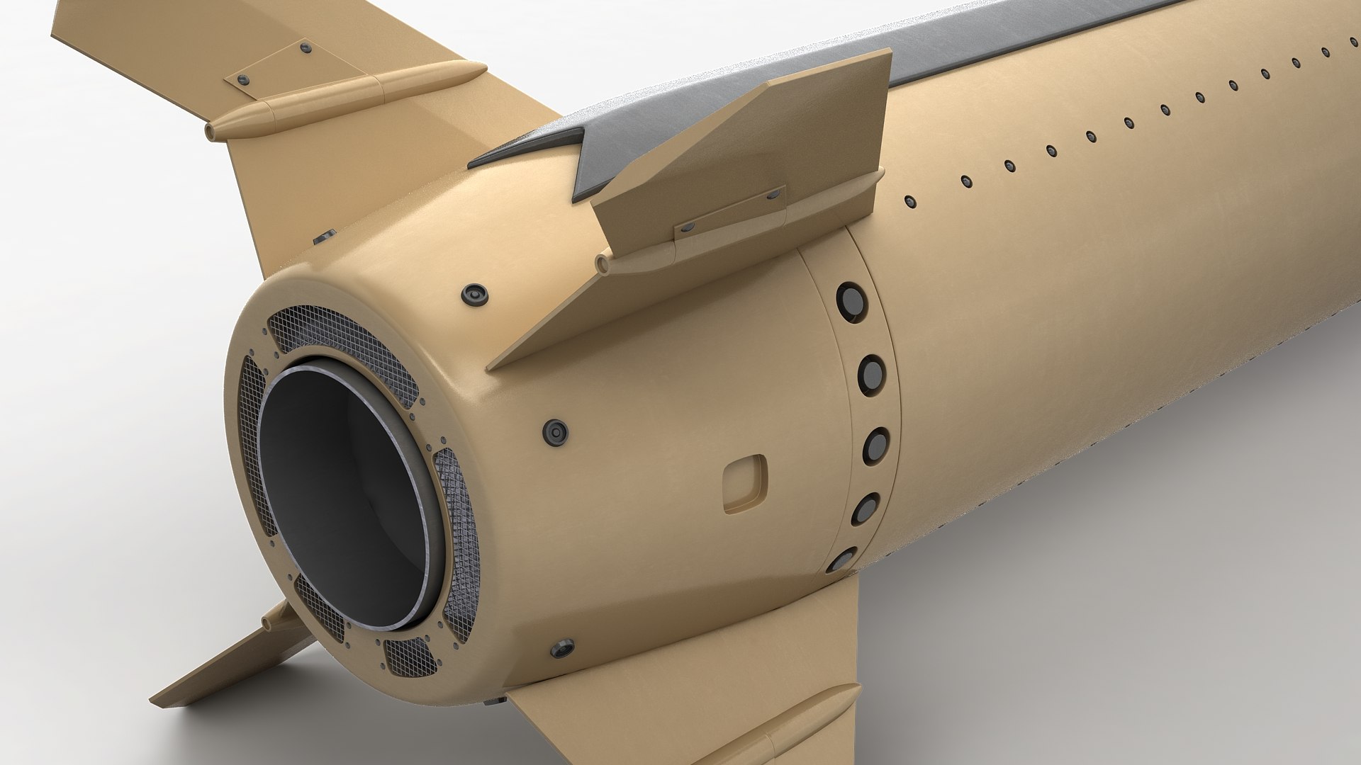 3D Lockheed Martin MGM-140 ATACMS Army Tactical Missile System Model ...