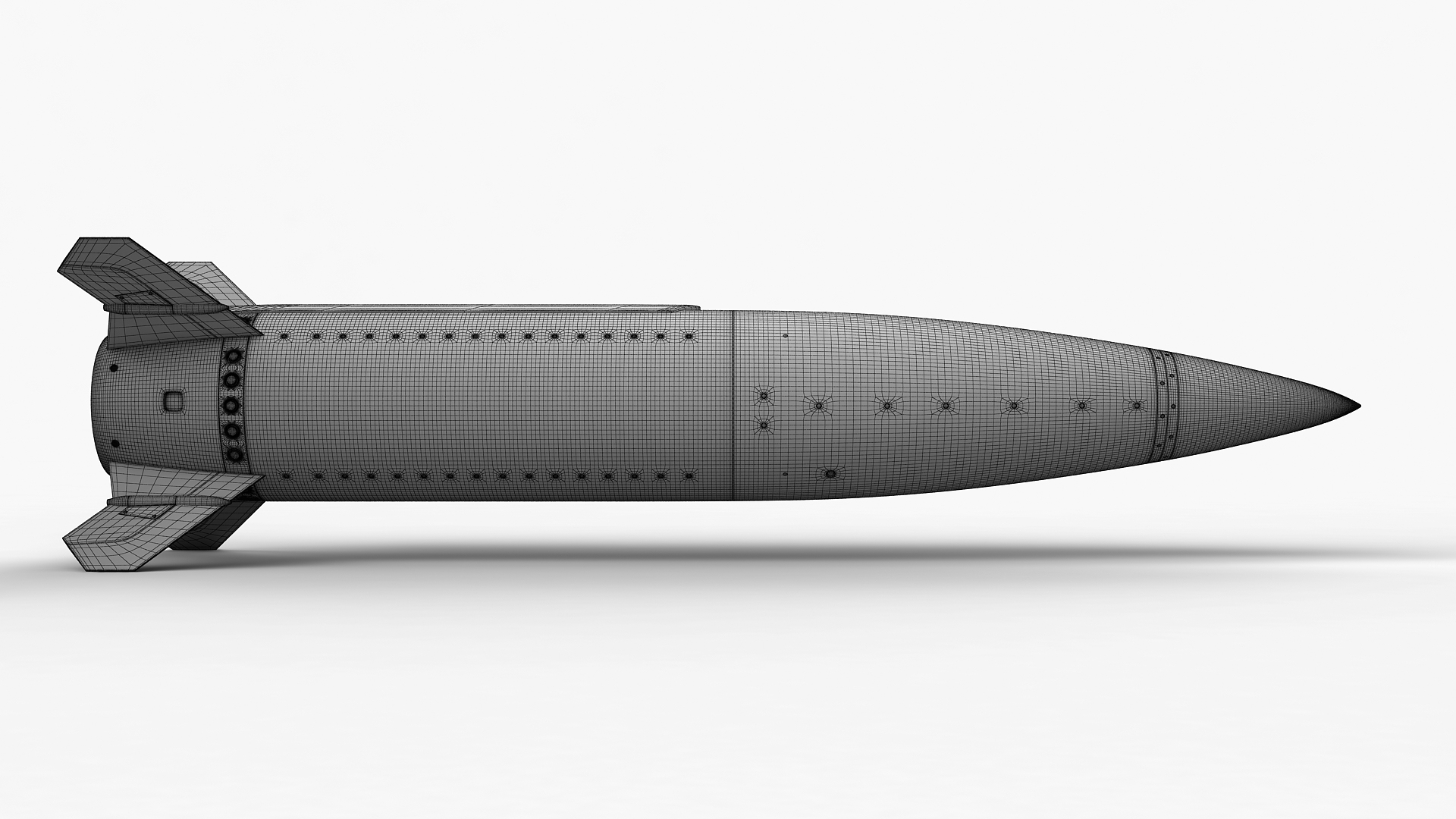 3D Lockheed Martin MGM-140 ATACMS Army Tactical Missile System Model ...