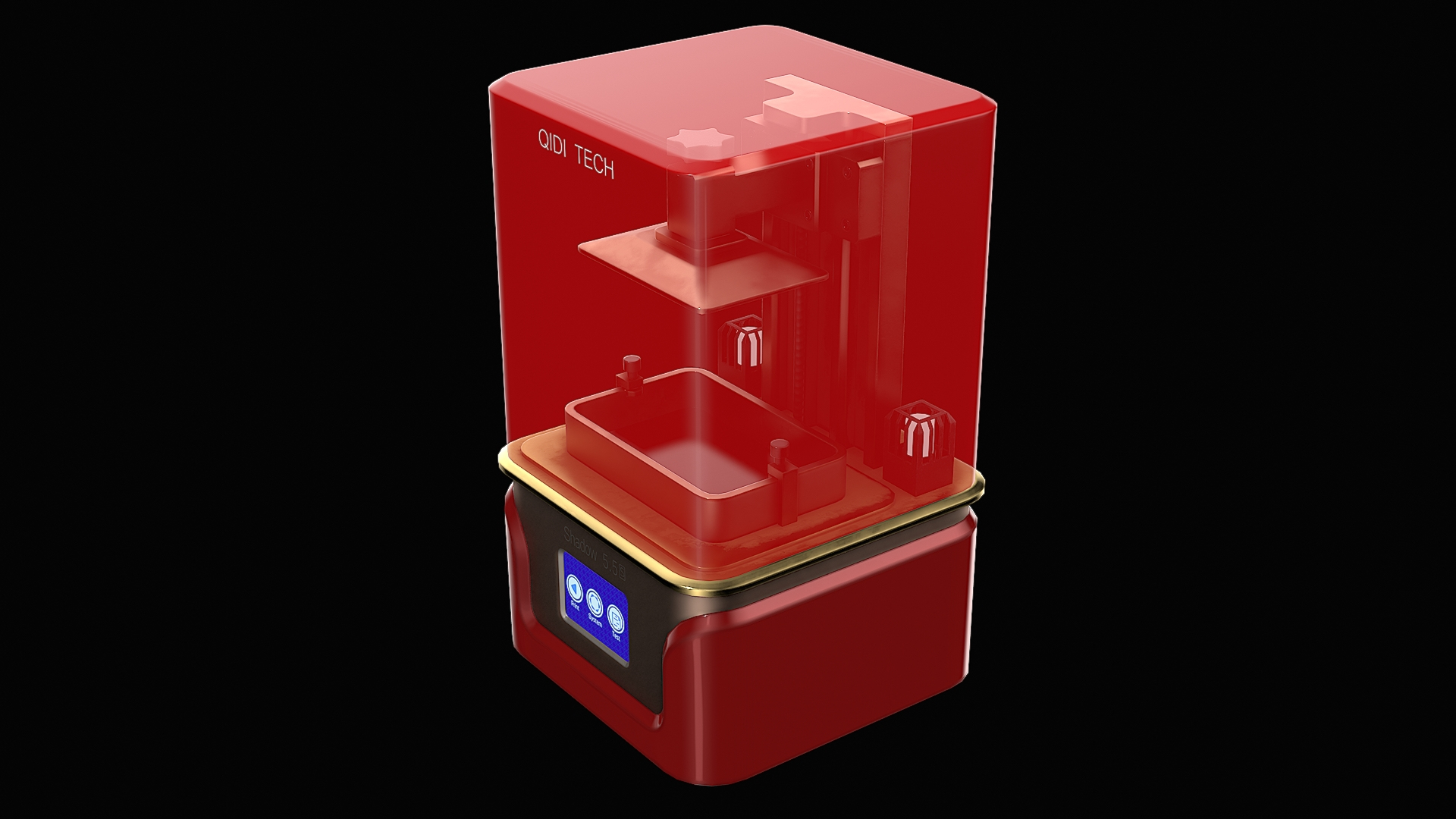 Qidi Tech Shadow 5 Resin 3D Printer 3D Model - TurboSquid 2318025