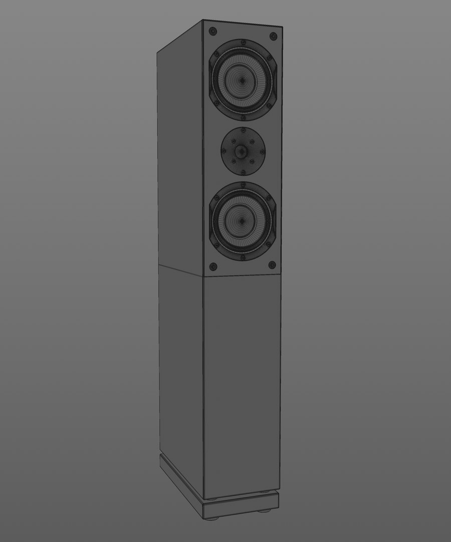 HiFi Speaker 3D model - TurboSquid 2179492