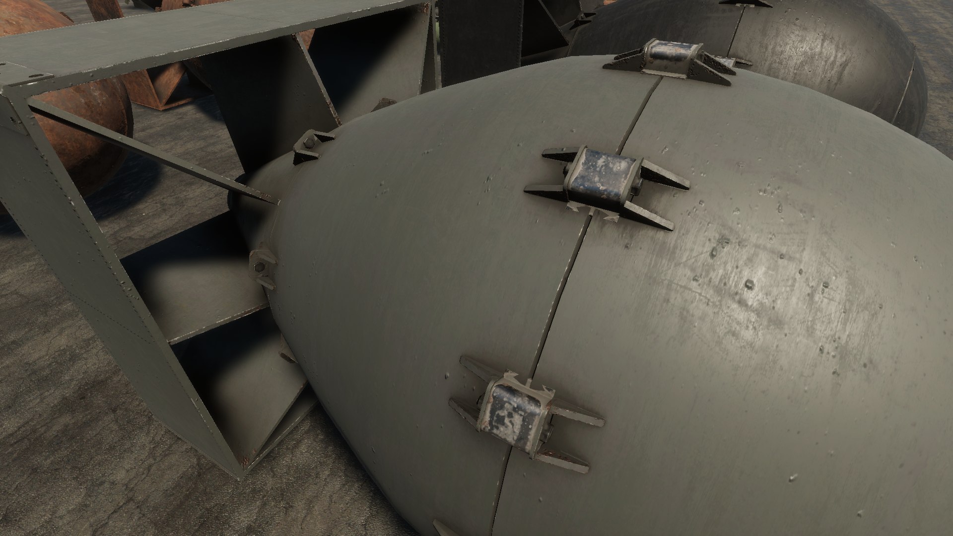 Bombs Collection HQ 3D Model - TurboSquid 2086053