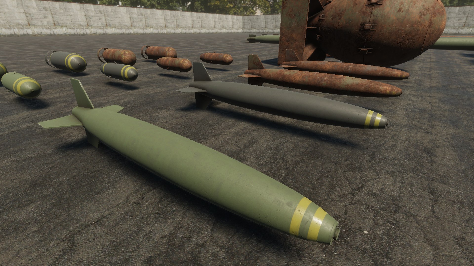 Bombs Collection HQ 3D Model - TurboSquid 2086053