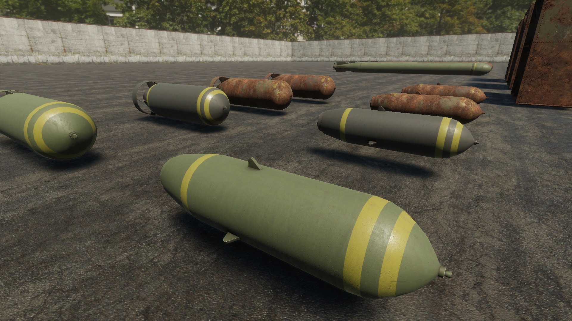 Bombs Collection HQ 3D Model - TurboSquid 2086053