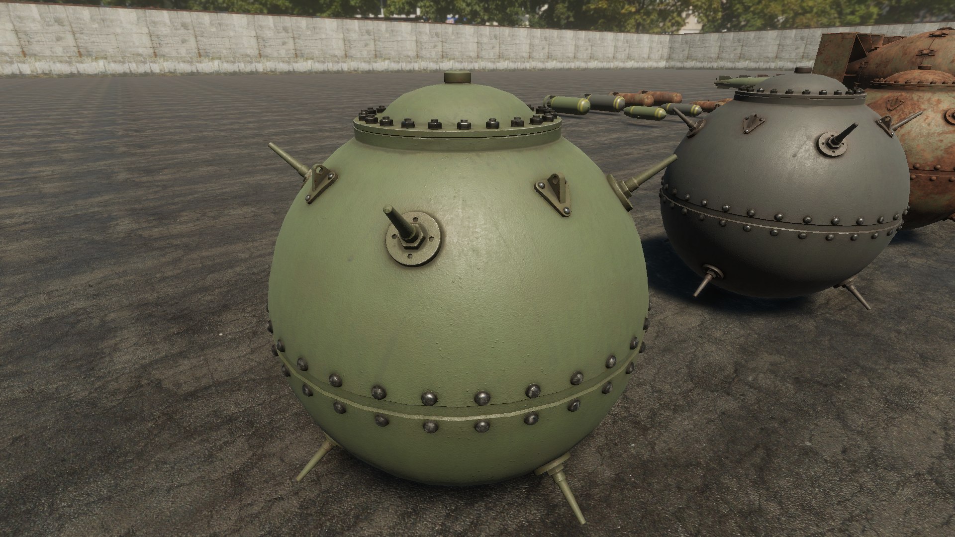 Bombs Collection HQ 3D Model - TurboSquid 2086053