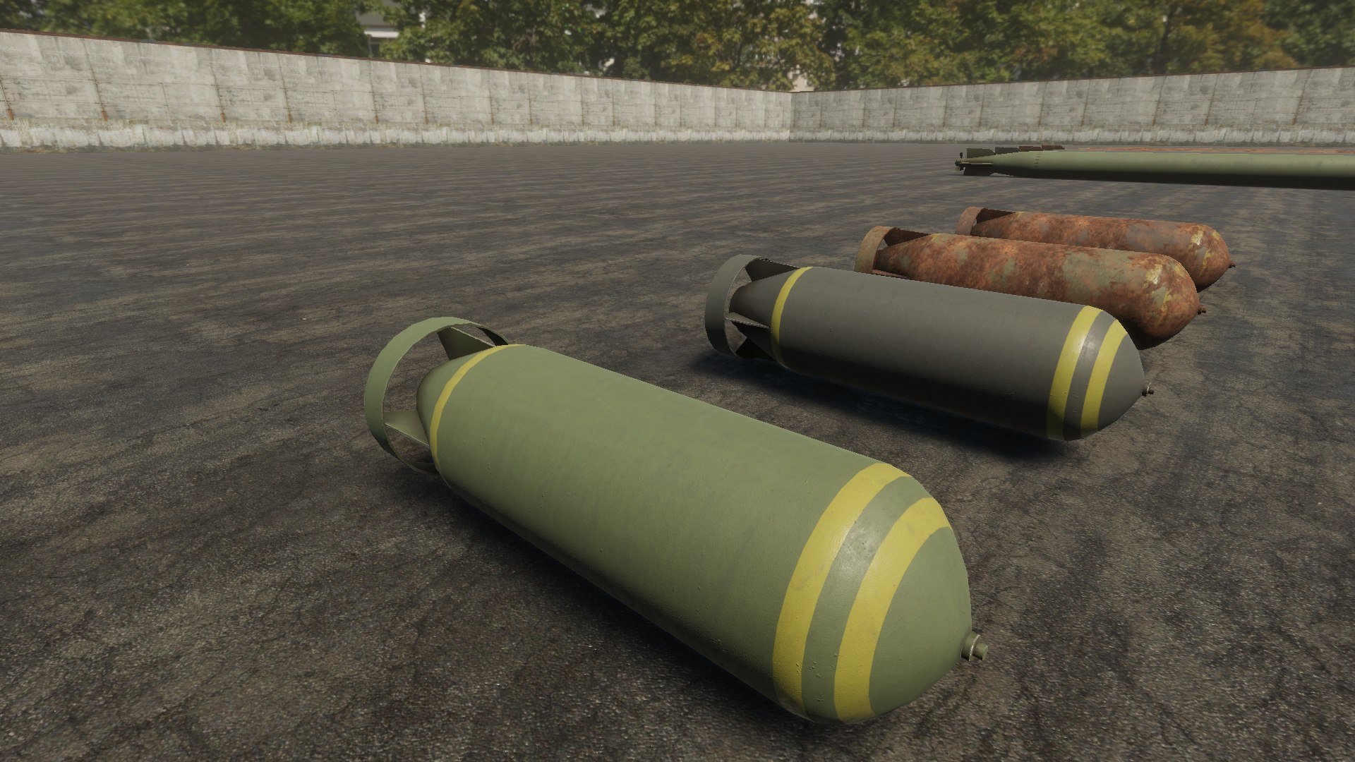 Bombs Collection HQ 3D Model - TurboSquid 2086053