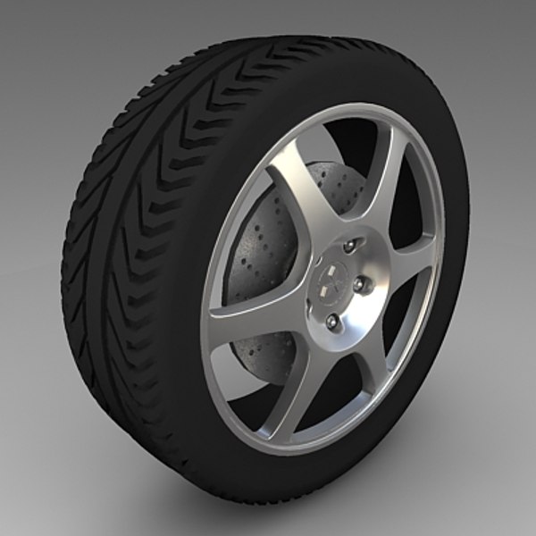 modelo 3d rueda 3d studio max 7 formato - TurboSquid 271173