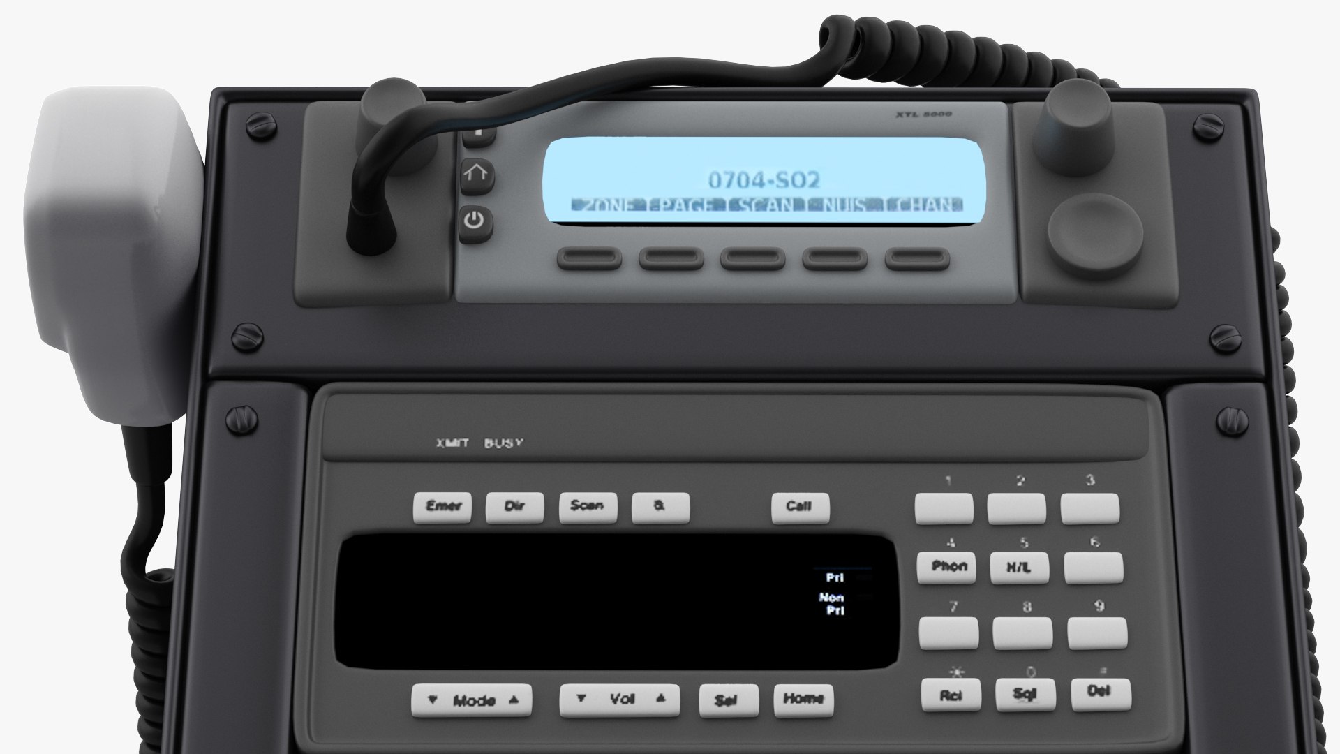 3D Police Car Radio Control Panel Model - TurboSquid 1496332