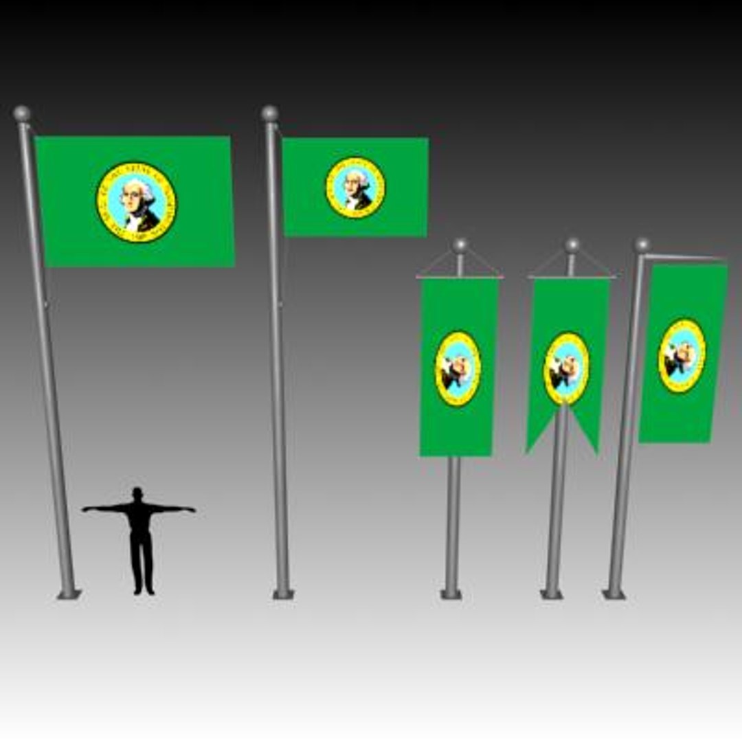 3d Flag U