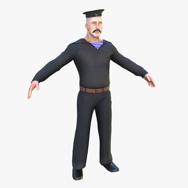 3D Sailors Models | TurboSquid
