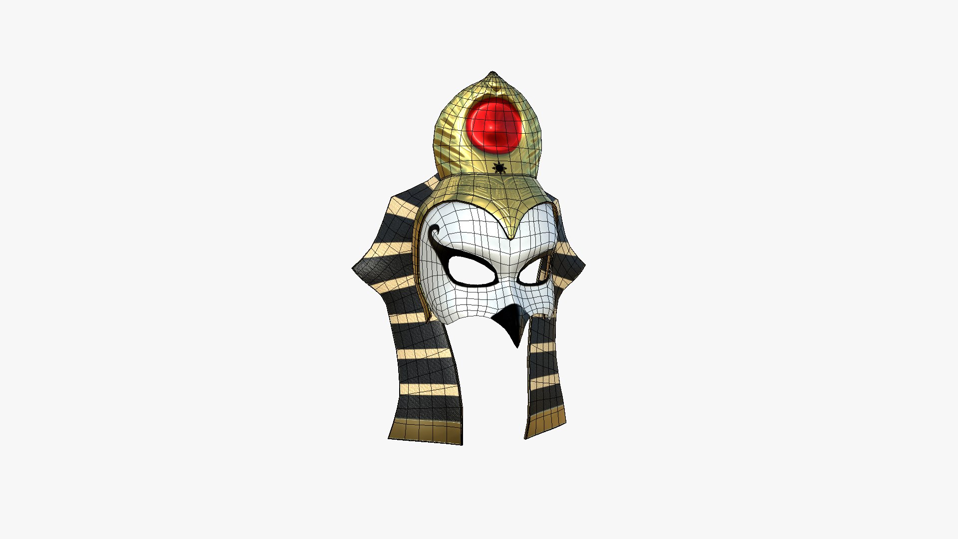 3D Ra Mask A02 - Egyptian Gods Character Clothing Model - TurboSquid ...
