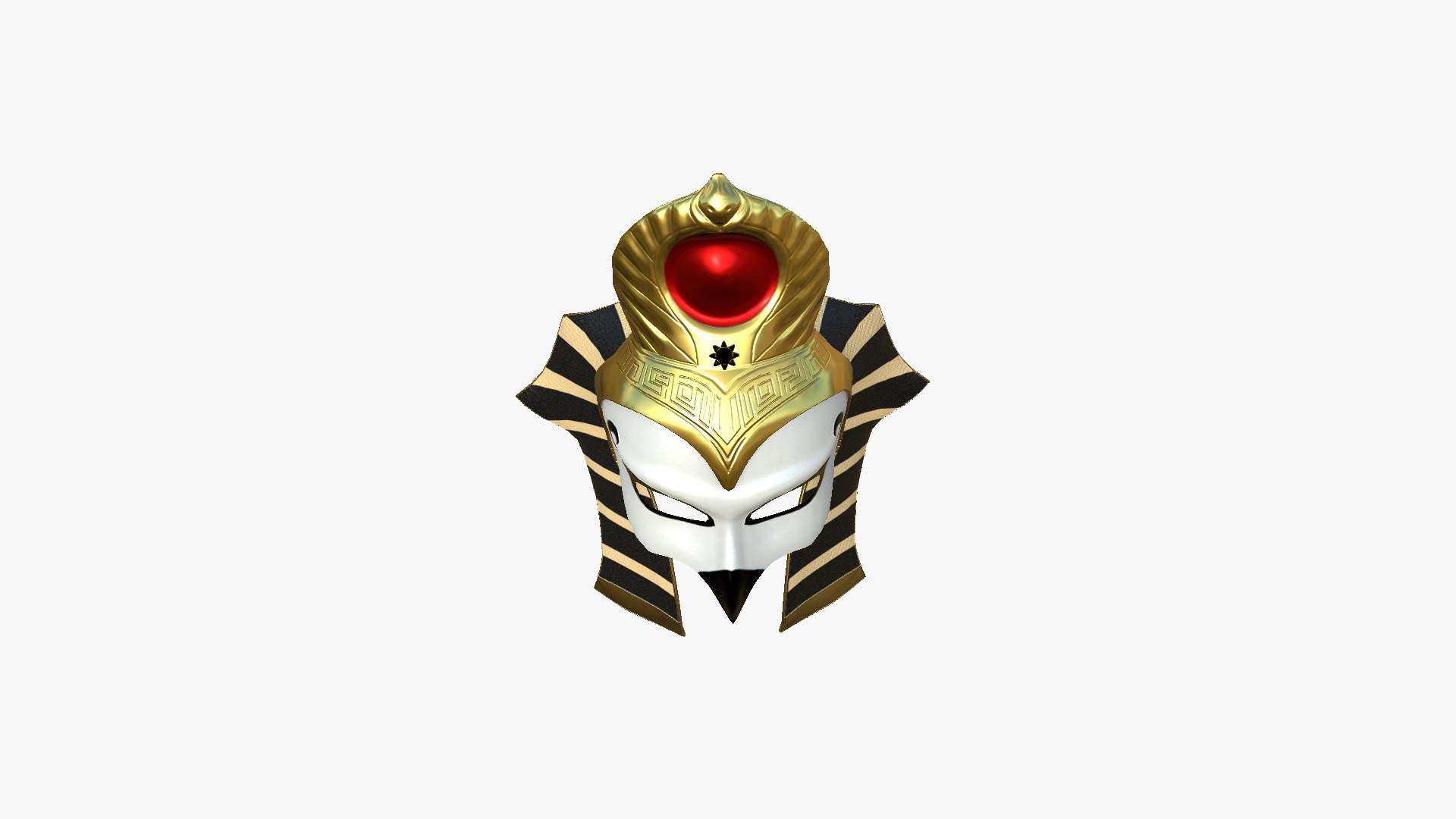 3D Ra Mask A02 - Egyptian Gods Character Clothing Model - TurboSquid ...