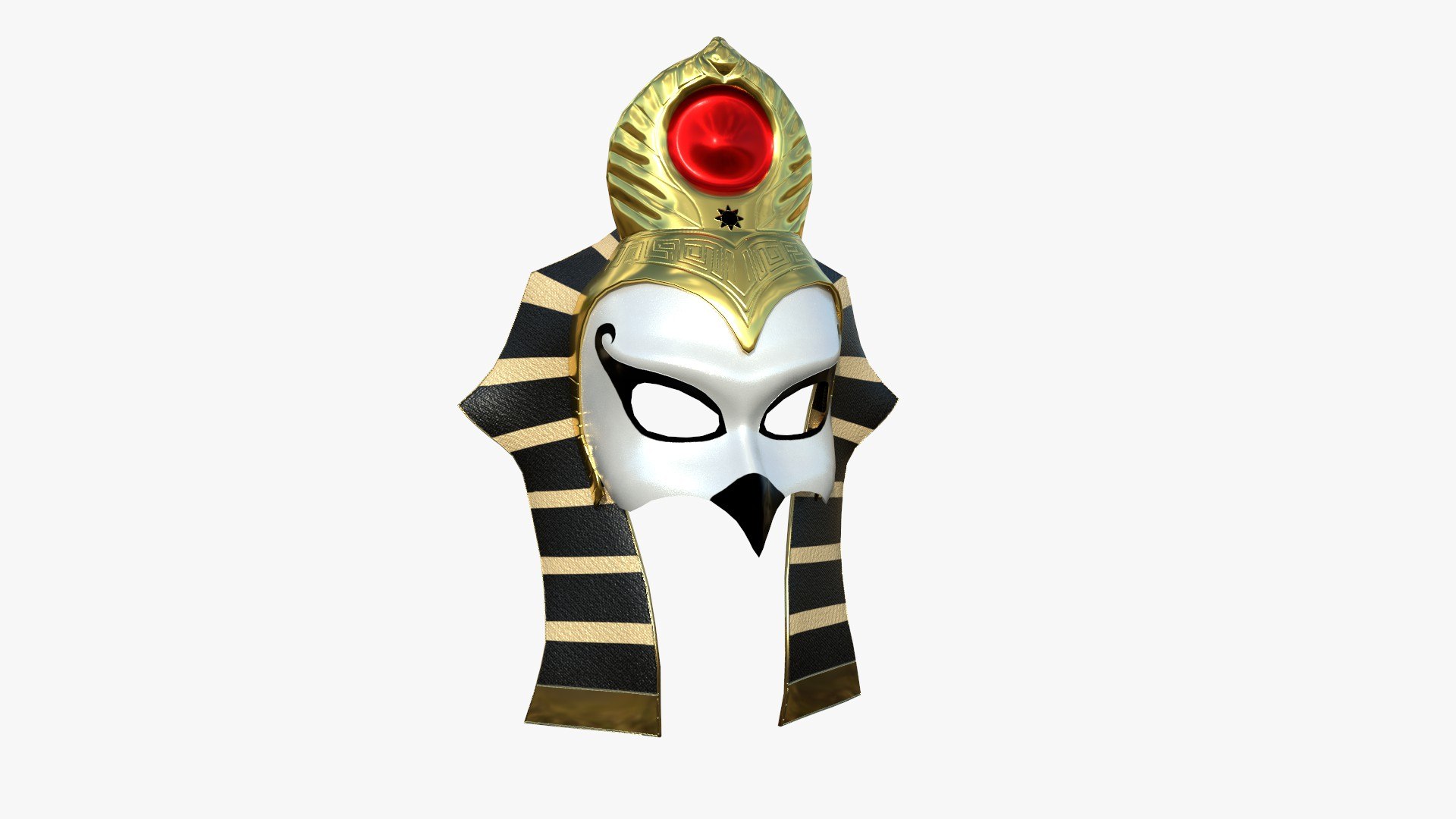 3D Ra Mask A02 - Egyptian Gods Character Clothing Model - TurboSquid ...